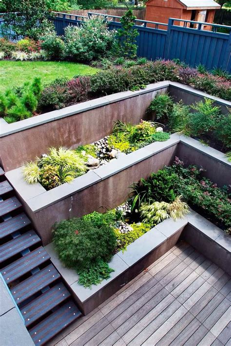 Pin By Lucie Bonneau On Décoration Modern Backyard Landscaping