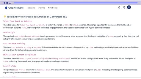 Graphite Note No Code Ai Tool For Data Analysts