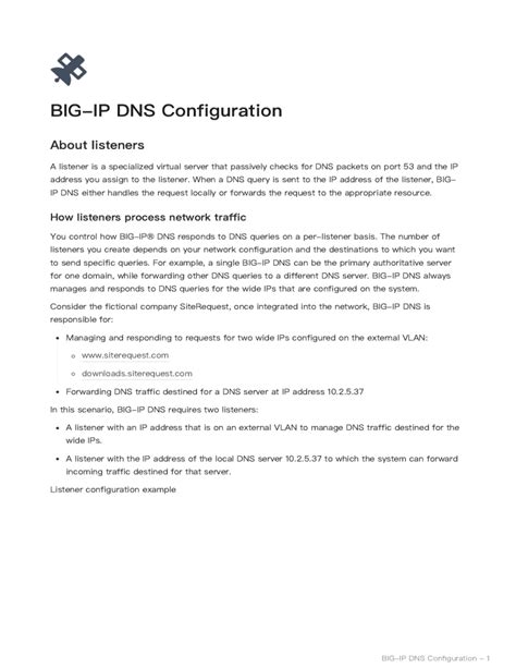 Big Ip Dns Configuration