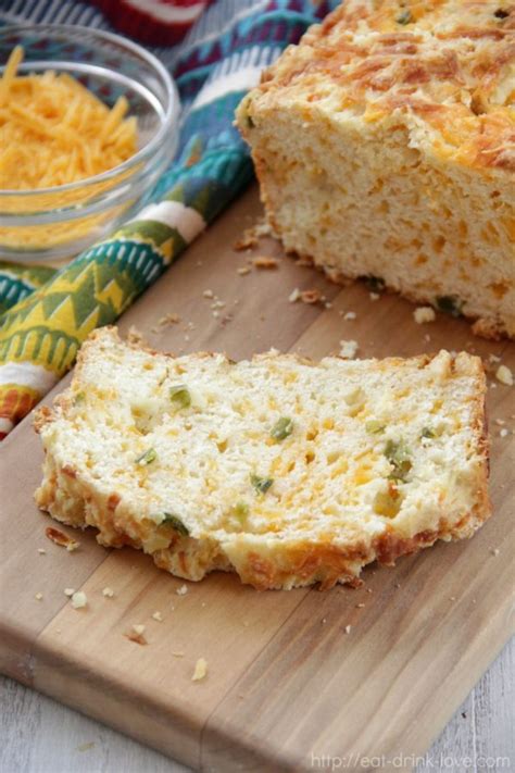 Cheddar Jalapeno Bread Eat Drink Love