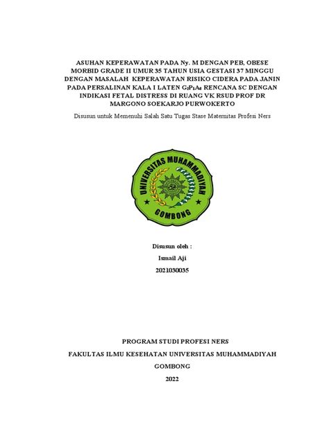 Askep Vk Ismail Pdf