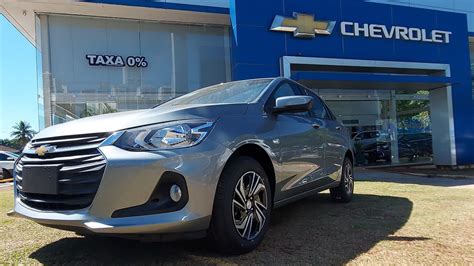 Detalhes Reais Novo Chevrolet Onix Lt Hatch Aspirado Prata Shark 2024 Youtube