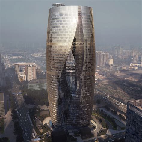 zaha hadid architects beijing tower to feature world s largest atrium