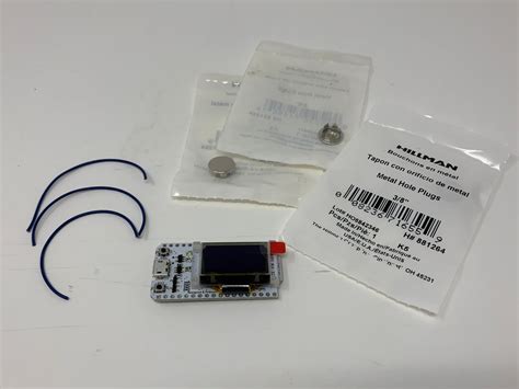 Esp32 Capacitive Touch Input Using Metallic Hole Plugs For Buttons