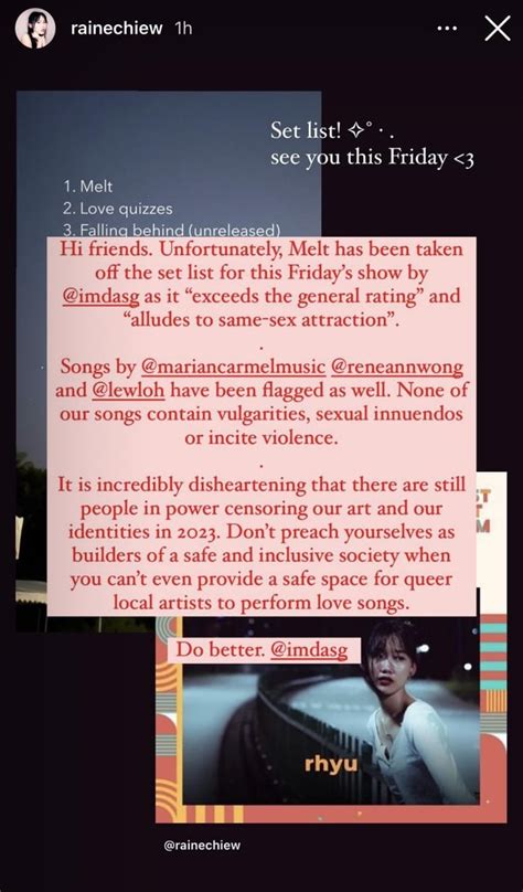 Local Singers Banned From Performing Songs At Public Gig That “allude To Same Sex Attraction