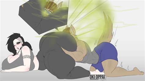 Rule 34 1boy 1girls Anthro Anthrofied Big Ass Brown Fur Bubble Butt