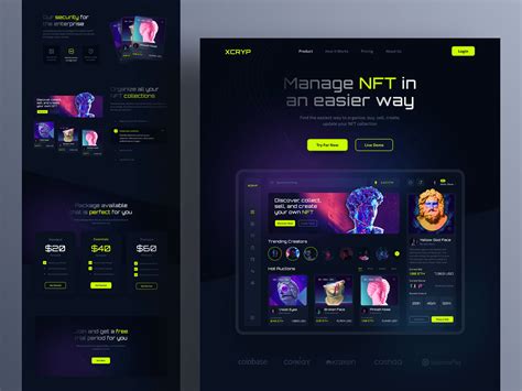 NFT UI Design On Behance