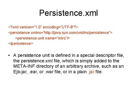 Introduction To Entities Orm Objectrelational Mapping Is Not