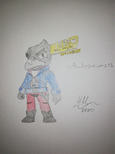 I Drew The Crow Remodeltook Me An Hourhope You Like It R
