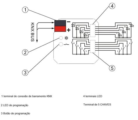Knx Universal Interface 4 8 Fold 5 12v Dc Knx Do Brasil