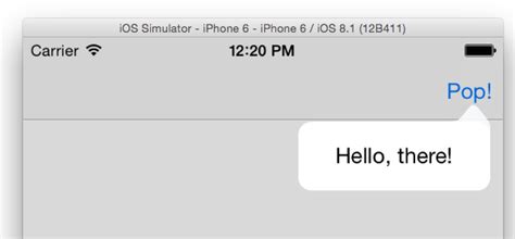 Swift How To Make Popover View Show Up On Iphone Like It Does On Ipad