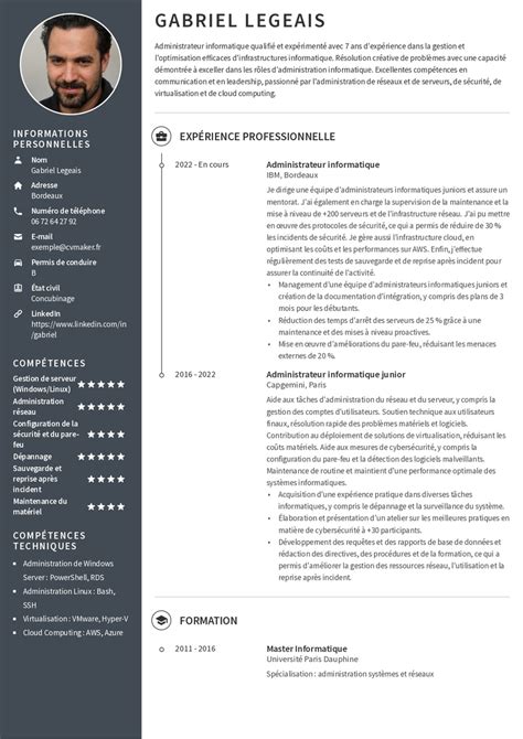 Cv Chef De Projet Guide Complet Avec Exemples Et Conseils Cvmaker Fr