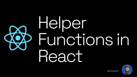 How To Write Helper Functions In React Florin Lungu