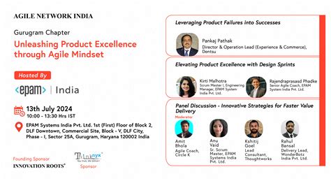 unleashing product excellence through agile mindset gurugram agile