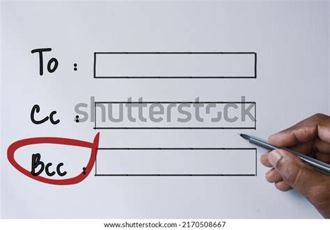 Understanding Meaning Difference Cc Bcc Email Stock Photo 2170508667 Shutterstock