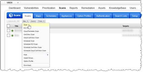 External Scanning Using External Scanner Appliance