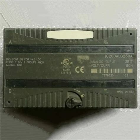 GE Fanuc IC ALG A Analog Input Module At Rs Analog Input Output Module In Bhavnagar