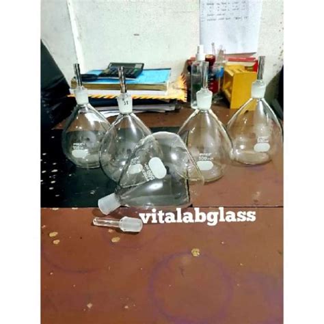 Promo Piknometer Density Bottle 500 Ml Pyrex Diskon 23 Di Seller Leomord Store Kebon