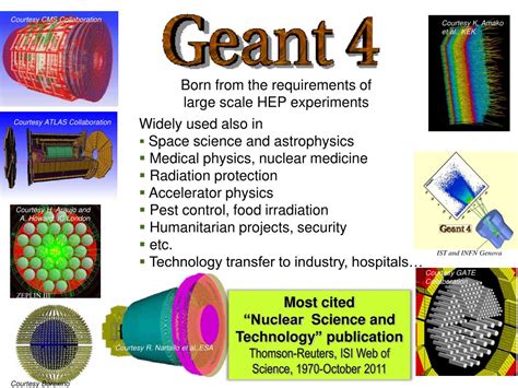 ppt mostly about geant4 physics powerpoint presentation free download id 2049384
