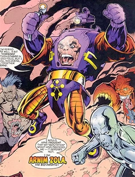 Arnim Zola Marvel Comics Captain America Enemy Profile