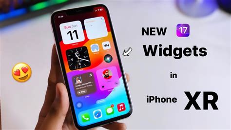 Ios 17 New Widgets In Iphone Xr Youtube