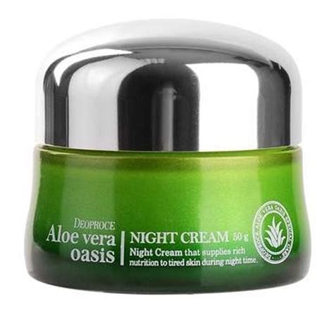 Ночной крем для лица Deoproce Aloe Vera Oasis Night Cream 50 г от ...