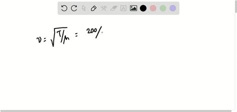 SOLVED A string with a linear mass density of fing with a linear mass density of μ kg m