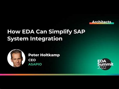 Abhijeet Kulkarni On Linkedin How Eda Can Simplify Sap System Integration