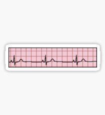 Ecg Stickers Redbubble