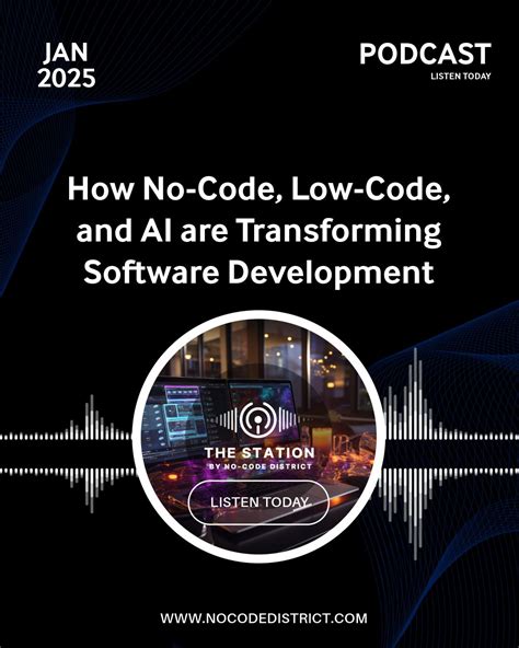 no code district on linkedin 🎙️ new episode out now how are no code