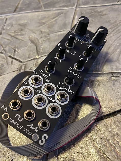 Blue Lantern Simple Vco Eurorack Analog Oscillator Module Reverb