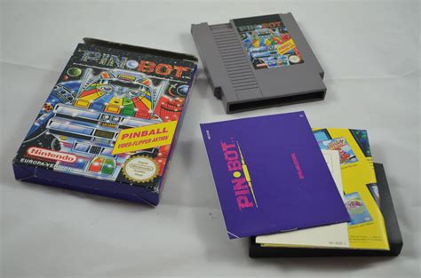 Retro Gamer Paradise Pin Bot Nes Spiel Cib Sehr Gut
