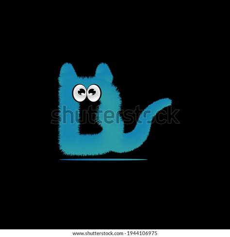 Cute Hairy Icon Cartoon Illustration Vector Stock Vector Royalty Free
