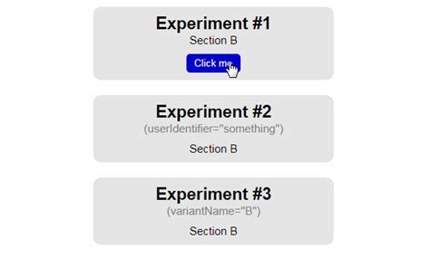 Simple Ab Testing Component For React