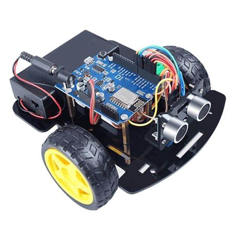 Smart Wifi Robot Car Kit For Esp8266 Esp 12e D1 Wifi Board For Arduino
