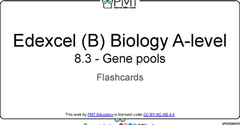 Flashcards Bundle Edexcel B Biology A Level PMT Education