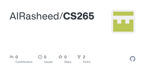 Github Alrasheedcs265