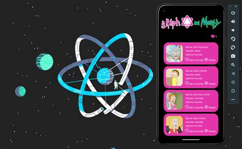 github binaryleo react native graph and morty a variant of my last