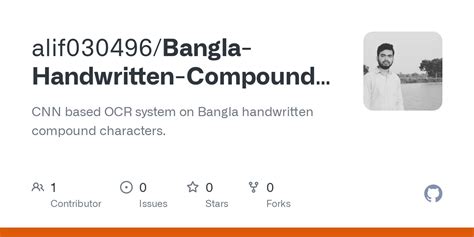 Github Alif030496 Bangla Handwritten Compound Character Recognition Using Convolution Neural