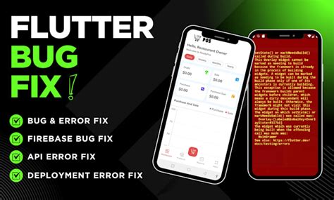 Fix Flutter Bugs Optimize Performance And Add Features To Your