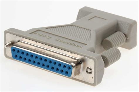 Buy Db9 Female To Db25 Female Serial Rs232 Loopback Tester Sf Cable