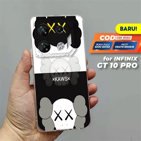 Jual Case Hp Infinix Gt Pro Terbaru Rou Custom Kaws Casing Hp Aesthetic Kesing Hp