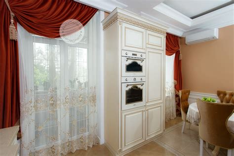 Шторы для кухни от дизайнера на заказ в Москве