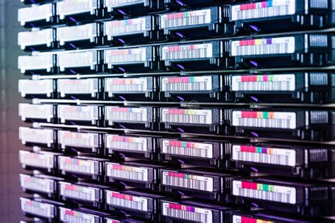 Data Cloud Hardware With Hard Drives Stock Image Image Of Cabinet Cluster 349627553