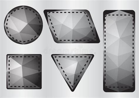 Polygon Label Stock Vector Illustration Of Rectangle