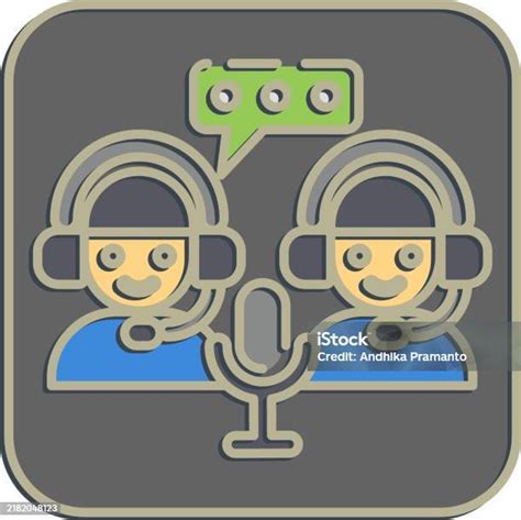 아이콘 호스트 E스포츠 게임 요소 엠보싱 스타일의 아이콘 인쇄물 포스터 로고 광고 인포그래픽 등에 적합합니다 경쟁에 대한 스톡 벡터 아트 및 기타 이미지 Istock