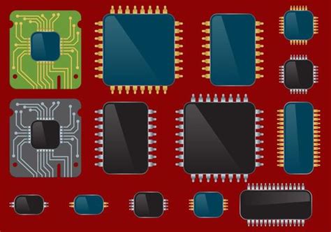 Microchip Vector Art Icons And Graphics For Free Download