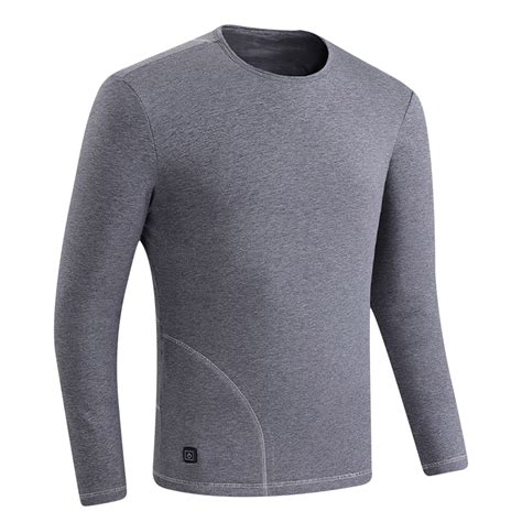 Electric Heated Thermal Tops For Men Winter Usb Charging Heated Body