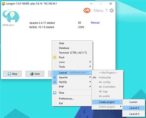Cara Mudah Membuat Project Laravel