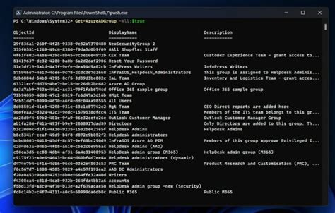Get Azureadgroup Powershell Group Reporting Filter Examples